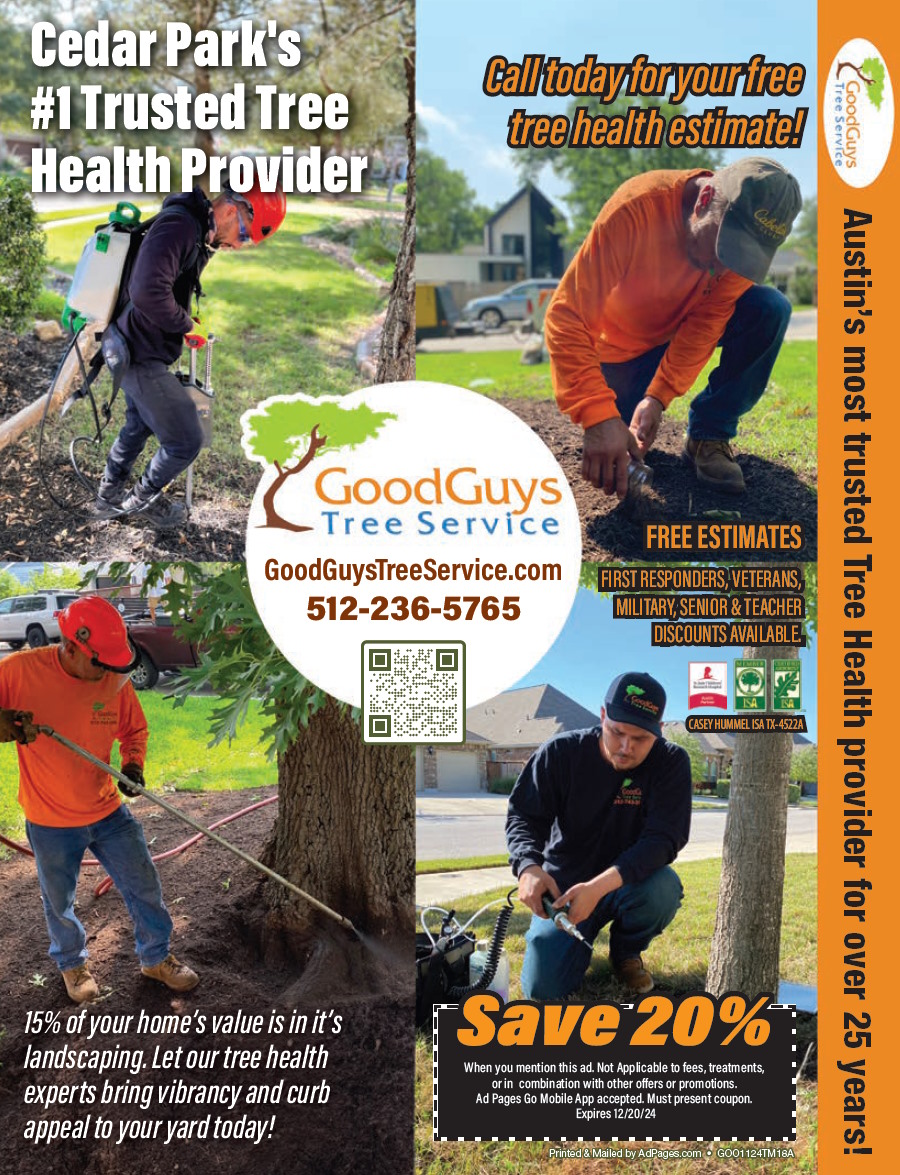 Promotions - Good Guys Tree Service - Tree Trimming Austin TX