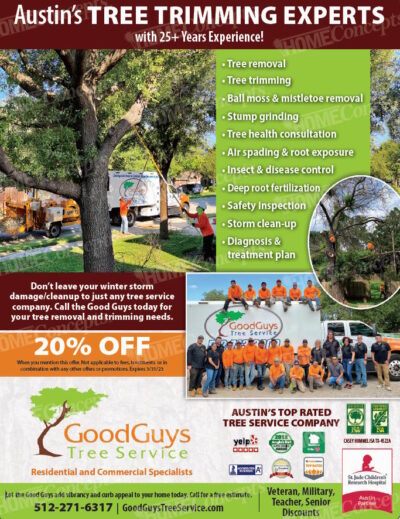 Our Offers - Good Guys Tree Service - Tree Trimming Austin TX