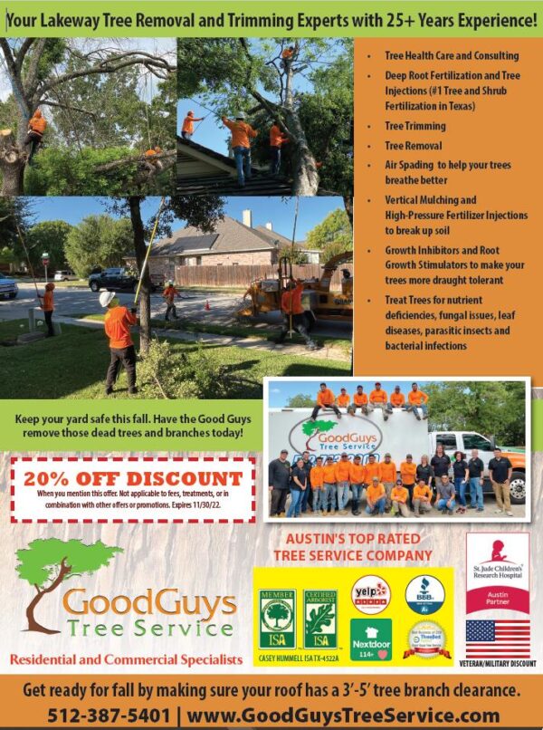 Our Offers - Good Guys Tree Service - Tree Trimming Austin TX